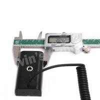 China NP F550 Dummy Battery To D Tap Coiled Power Cable For Sony NP F550 F570 F970 Atomos Ninja V Monitor for sale
