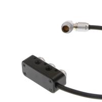 China 2×2 Pin 14.8V 0B Camera Power Cable Arri Alexa Mini EXT 7 Pin To RS 3 Pin 30cm for sale