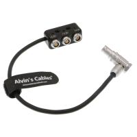 China 2×2 Pin 14.8V 0B Camera Power Cable Arri Alexa Mini EXT 7 Pin To RS 3 Pin 30cm for sale