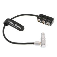 China 2×2 Pin 14.8V 0B Camera Power Cable Arri Alexa Mini EXT 7 Pin To RS 3 Pin 30cm for sale