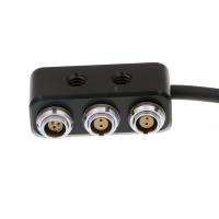 China 2×2 Pin 14.8V 0B Camera Power Cable Arri Alexa Mini EXT 7 Pin To RS 3 Pin 30cm for sale