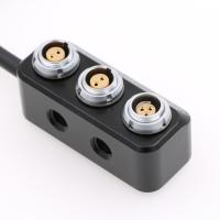 China 2×2 Pin 14.8V 0B Camera Power Cable Arri Alexa Mini EXT 7 Pin To RS 3 Pin 30cm for sale