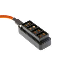 China EXT 7 Pin Male To 4 Port Dtap Splitter Power Cable For ARRI Alexa D Tap Female for sale