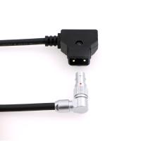 China 4 Pin Male To D Tap Camera Power Cable For Zacuto Kameleon EVF Rotatable for sale
