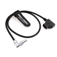 China 4 Pin Male To D Tap Camera Power Cable For Zacuto Kameleon EVF Rotatable for sale