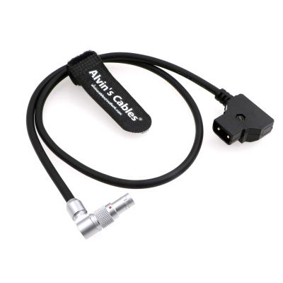 China 4 Pin Male To D Tap Camera Power Cable For Zacuto Kameleon EVF Rotatable for sale