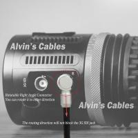 China 4 Pin Male To D Tap Camera Power Cable For Zacuto Kameleon EVF Rotatable for sale