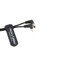 China 30cm 12VDC BMPCC DC Camera Power Cable Right Angle DC To 2.5 0.7mm for sale