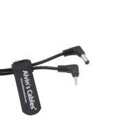 China 30cm 12VDC BMPCC DC Camera Power Cable Right Angle DC To 2.5 0.7mm for sale