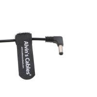 China 30cm 12VDC BMPCC DC Camera Power Cable Right Angle DC To 2.5 0.7mm for sale