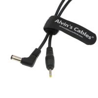 China 2.5 0.7mm BMPCC DC Power Cable Blackmagic Pocket Cinema Camera Right Angle for sale