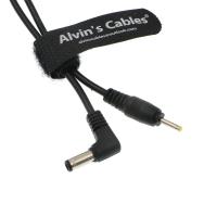 China 2.5 0.7mm BMPCC DC Power Cable Blackmagic Pocket Cinema Camera Right Angle for sale