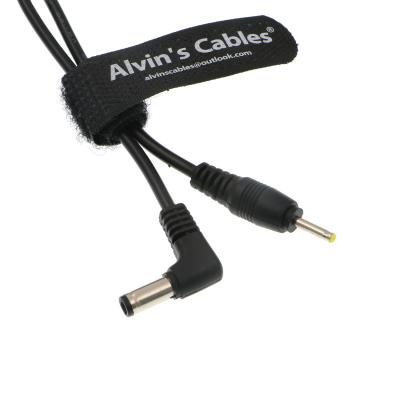 China 2.5 0.7mm BMPCC DC Power Cable Blackmagic Pocket Cinema Camera Right Angle for sale