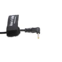 China DC12V 2.5 0.7mm Right Angle Power Cable BMPCC For Blackmagic Camera for sale