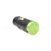 China Low Profile Aluminum 3 Pin Female XLR Connector For Audio Devices for sale