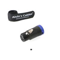 China XLR 3 Pin Female Power Cable Connector For Audio Devices for sale