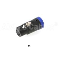 China XLR 3 Pin Female Power Cable Connector For Audio Devices for sale