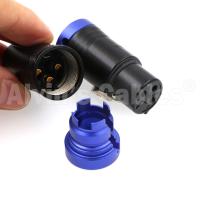 China XLR 3 Pin Female Power Cable Connector For Audio Devices for sale