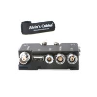 China 5V USB BNC Splitter Box Rotatable EXT 9 Pin Male To Run Stop CTRL Timecode for sale