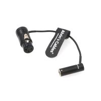 China Mini XLR Male To XLR Female Camera Audio Cable For BMPCC 4K 6K Video Assist for sale