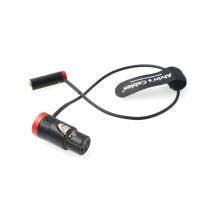 China L Shaped 3 Pin Mini XLR Male To XLR Female Audio Cable For BMPCC 4K 6K Camera for sale