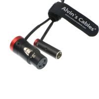 China L Shaped 3 Pin Mini XLR Male To XLR Female Audio Cable For BMPCC 4K 6K Camera for sale