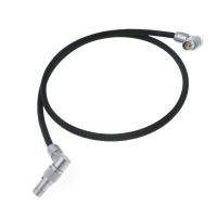 China Alvin's Cables For Red Komodo Rotatable Flexible Power Cable 2-Pin Female To Adjustable Right-Angle 2-Pin Male Cord for sale