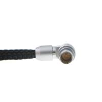 China Alvin's Cables For Red Komodo Rotatable Flexible Power Cable 2-Pin Female To Adjustable Right-Angle 2-Pin Male Cord for sale