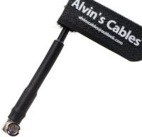 China Micro-BNC Male High-Density BNC Right-Angle To BNC Male 6G HD SDI Coaxial-Cable For Blackmagic-Video-Assist 75 Ohm 50cm for sale