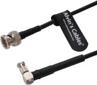 China Micro-BNC Male High-Density BNC Right-Angle To BNC Male 6G HD SDI Coaxial-Cable For Blackmagic-Video-Assist 75 Ohm 50cm for sale