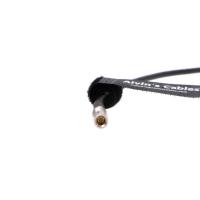 China Timecode Cable For Canon R5C DIN 1.0/2.3 To 3.5mm TRS 90 Degree Time Code Cord Compatible With Tentacle Sync for sale