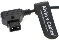 China Rotatable Power Cable For Red-Komodo 2-Pin-Female Right-Angle To D-Tap Coiled-Cable Adjustable L Shape Cord for sale