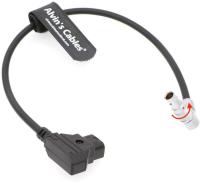 China Alvin's Cables Rotatable Right Angle 2 Pin Z CAM E2 S6/F6 Power Cable Adjustable 90 Degrees 2 Pin Male To D-Tap Cord for sale