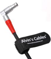China Dual-Motor-Cable For MDR Rotatable 4-Pin-Male To Dual 4pin Male Right-Angle Cable For Arri LBUS FIZ MDR Wireless Focus for sale