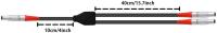 China Dual-Motor-Cable For Arri-LBUS-FIZ-MDR-Wireless-Focus 4-Pin-Male To Dual 4Pin Male Motor Cable Alvin's Cables for sale