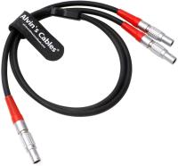 China Dual-Motor-Cable For Arri-LBUS-FIZ-MDR-Wireless-Focus 4-Pin-Male To Dual 4Pin Male Motor Cable Alvin's Cables for sale