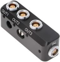 China 2 Pin Splitter Cable Upgraded 2-Pin-Female Input To 3X 2Pin Output Power-Distributor-Box For Arri Alexa|Teradek|SmallHD for sale