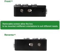 China 2 Pin Splitter Cable Upgraded 2-Pin-Female Input To 3X 2Pin Output Power-Distributor-Box For Arri Alexa|Teradek|SmallHD for sale