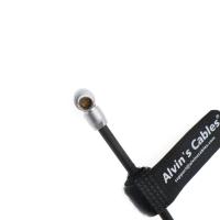 China Power-Cable for Zacuto-Kameleon-EVF from Rotatable Right Angle 4 Pin Male to XLR 4 Pin Male Right Angle 30CM for sale