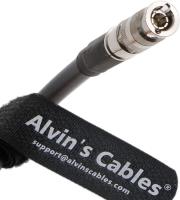 China 12G HD SDI Coaxial Cable Micro-BNC Male High-Density BNC to BNC Male for Blackmagic Video Assist 75 Ohm Alvin's Cables for sale