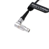 China Power-Cable for Kinefinity Mavo Edge Rotatable Right Angle 2-Pin Male to D-tap Male Alvin's Cables 30CM for sale