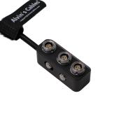 China 1 To 3 Mini Power Splitter Box Cable RS 3-Pin Male To 3 Ports 3-Pin RS Female Box For ARRI Camera Alvin's Cables |30CM for sale