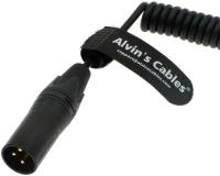 China Power-Cable for ARRI Alexa Mini Amira Camera XLR 3 Pin Male to 2B 8 Pin Female Coiled Cable Alvin's Cables for sale