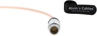 China Timecode Cable For Canon R5C From Ambient Nanolockit 5 Pin Male To Right Angle DIN Time Code Cable 30cm|12in for sale