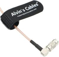 China Timecode Cable For Canon R5C From Ambient Nanolockit 5 Pin Male To Right Angle DIN Time Code Cable 30cm|12in for sale