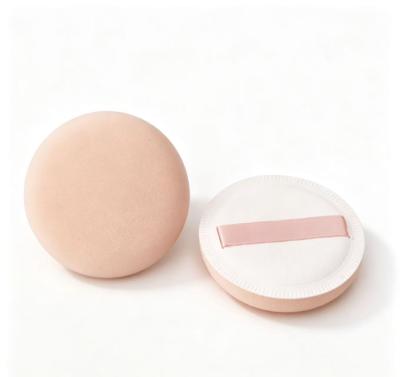China SBR Latex Velour Powder Puff 54*18 Size Velour Face Puff Professional Grade for sale