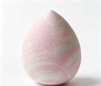 China Multi Color Teardrop Blending Sponge Marble Swirl Design Makeup Blender for sale