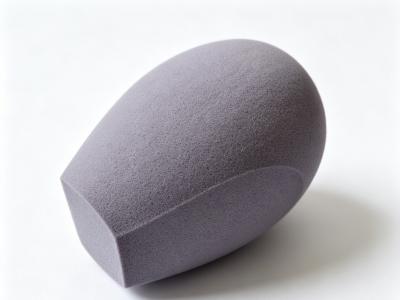 China Grey Triple Cut Makeup Blender 40mm*58mm Soft Makeup Sponge for sale