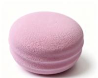 China Light Purple Macaron Beauty Blender Double Layer Macaron Makeup Sponge for sale
