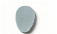 China Mist Teal Teardrop Shaped Makeup Sponge 48mm*69mm*6t Teardrop Blending Sponge for sale